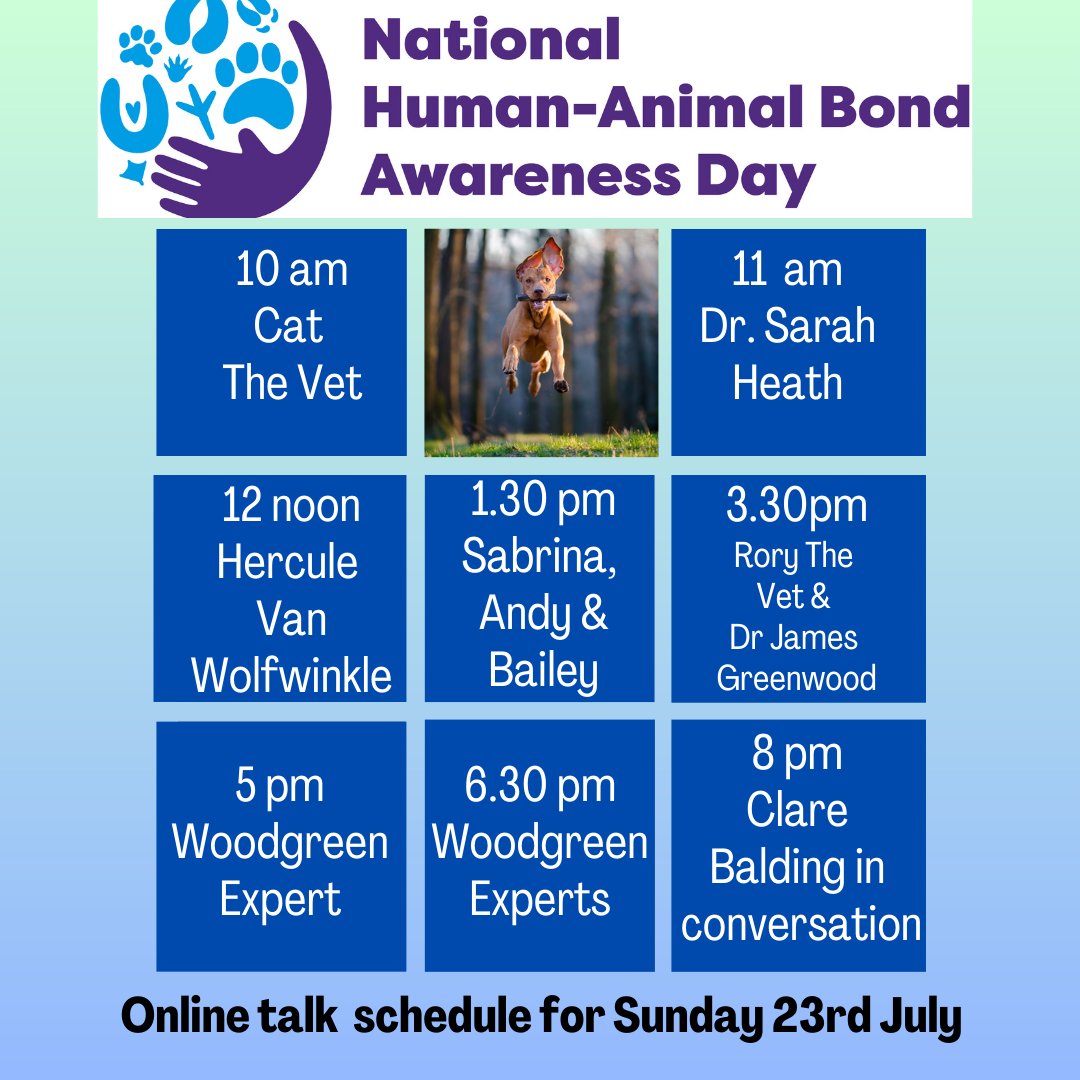 National Human-Animal Bond Awareness Day - Sunday 23rd July - Dogs For ...